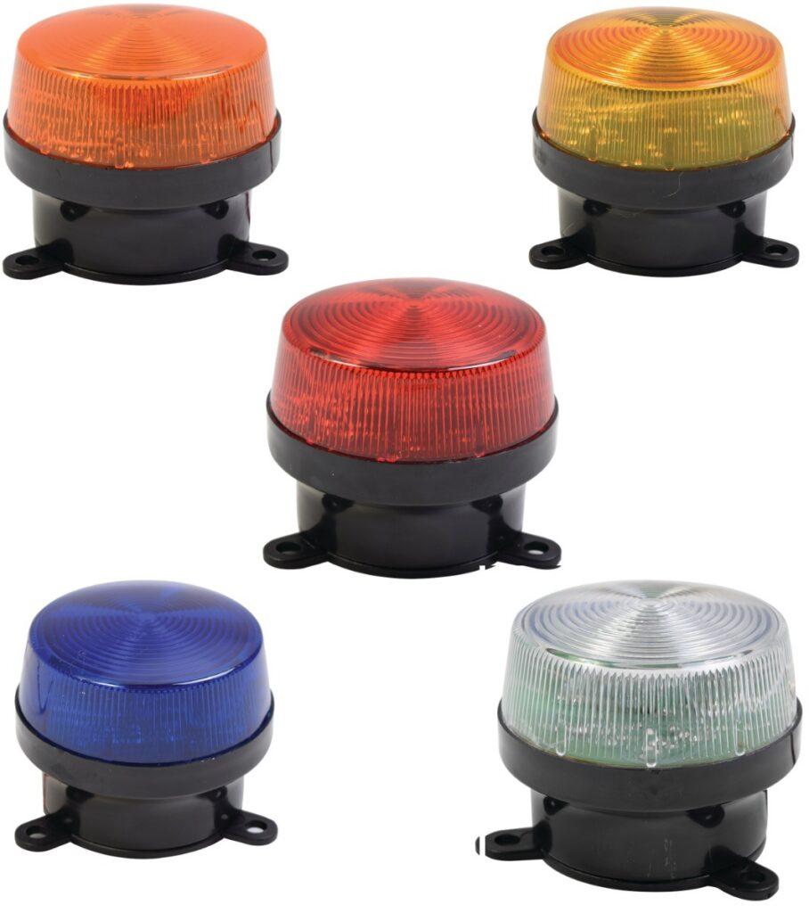 Luz de Emergencia Estrobo Color Rojo - Globaltecnoly